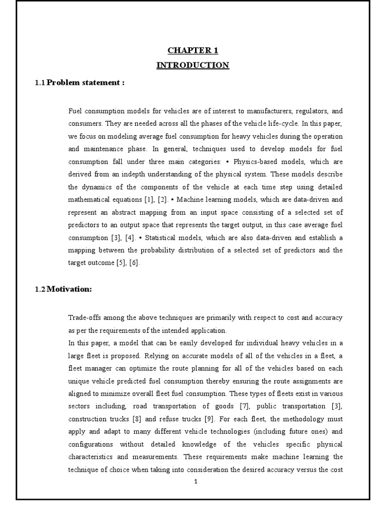 A Machine Learning Model For Average Fuel Consumption in Heavy Vehicles ... A Machine Learning Model For Average Fuel Consumption in Heavy Vehicles ...