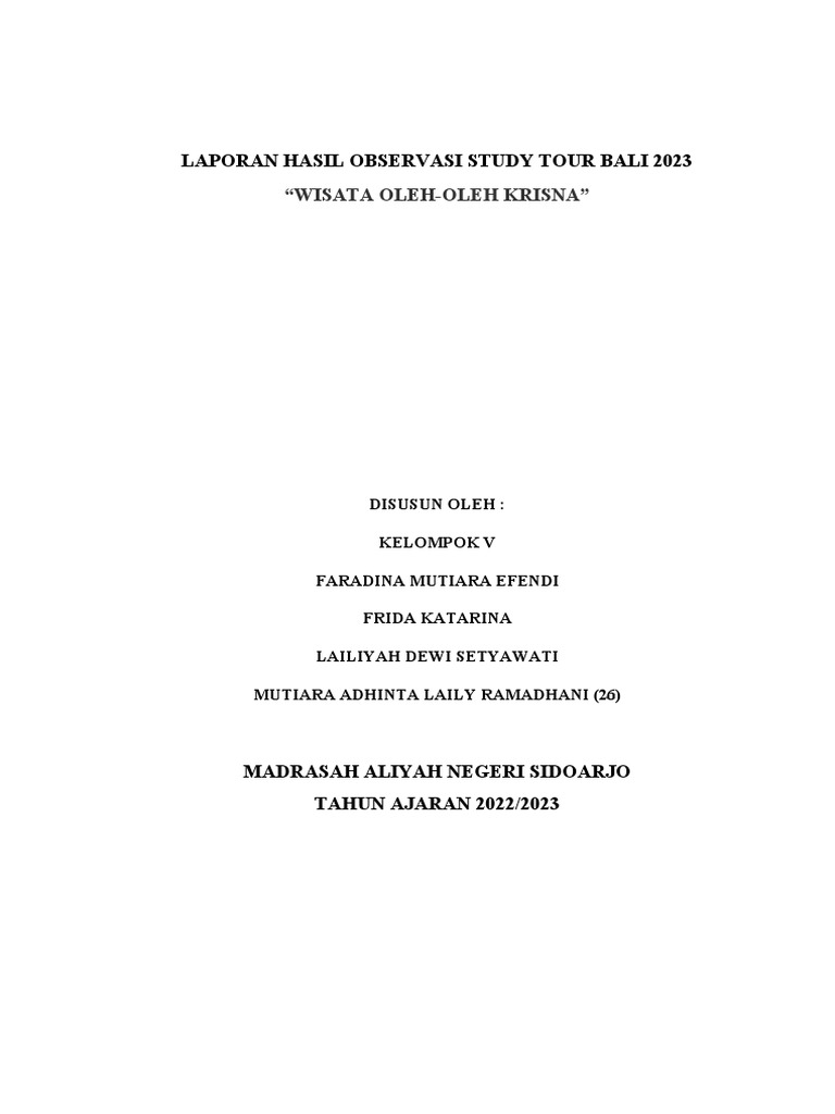 Lho Oleh-Oleh Krisna | PDF