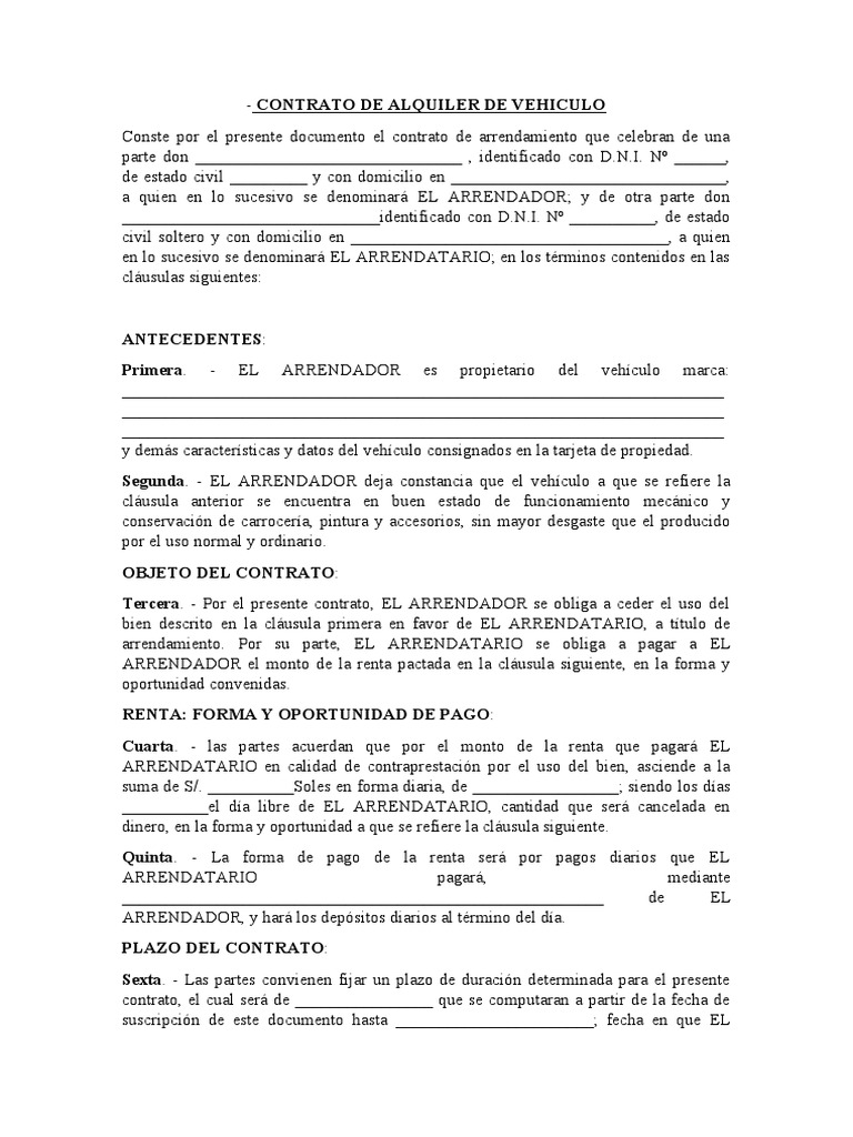 Contrato de Alquiler Generico | PDF | Propiedad | Justicia