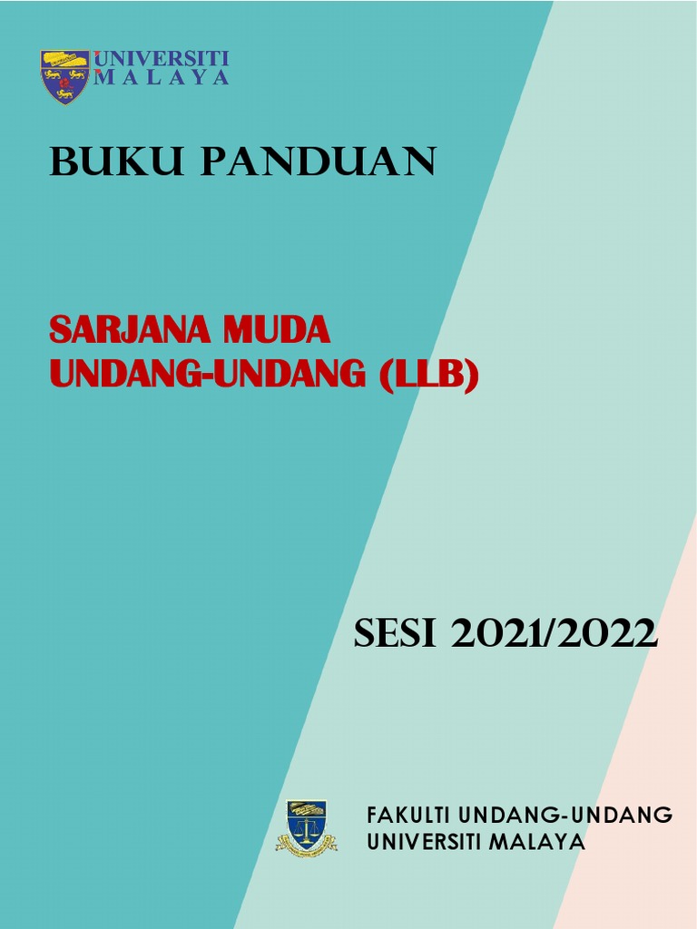 LLB Buku Panduan Sesi 2021-2022 PDF | PDF