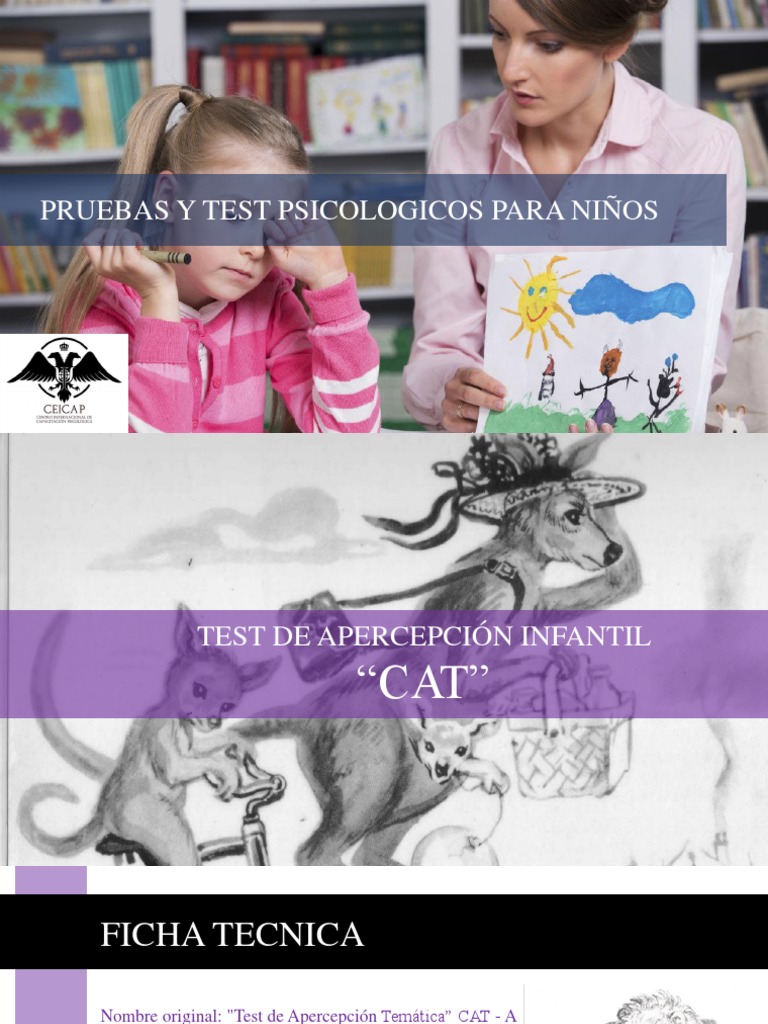 Test de Apercepción Infantil CAT para Niños | PDF | Depresión (estado ...