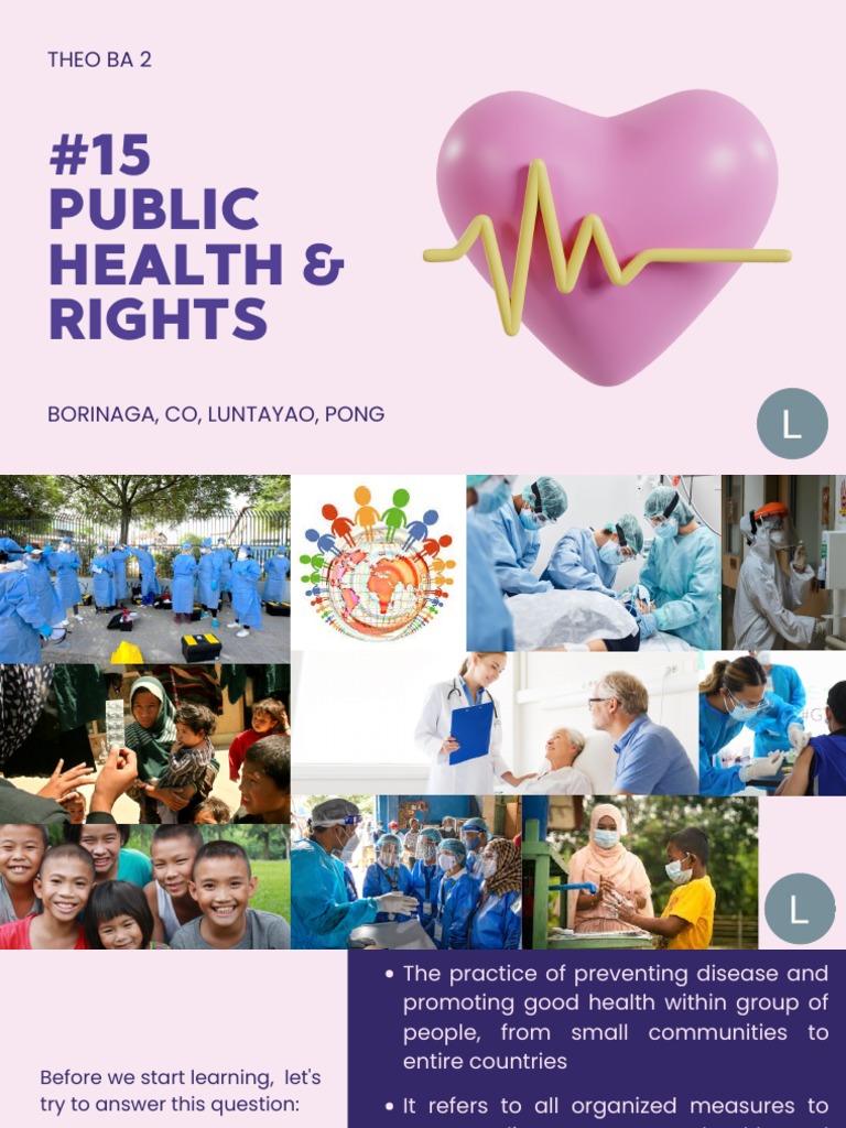 Public Health & Rights | PDF | Health Care | Public Health