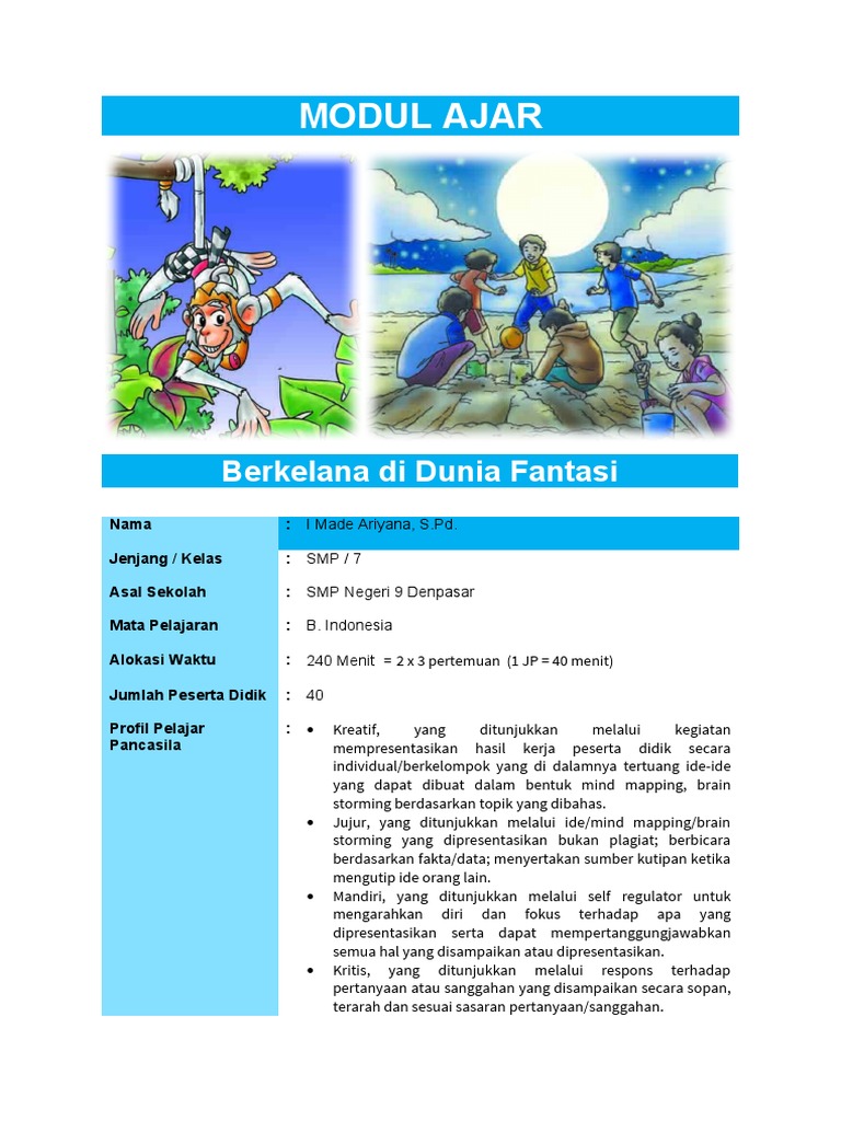 JUDUL MODUL | PDF