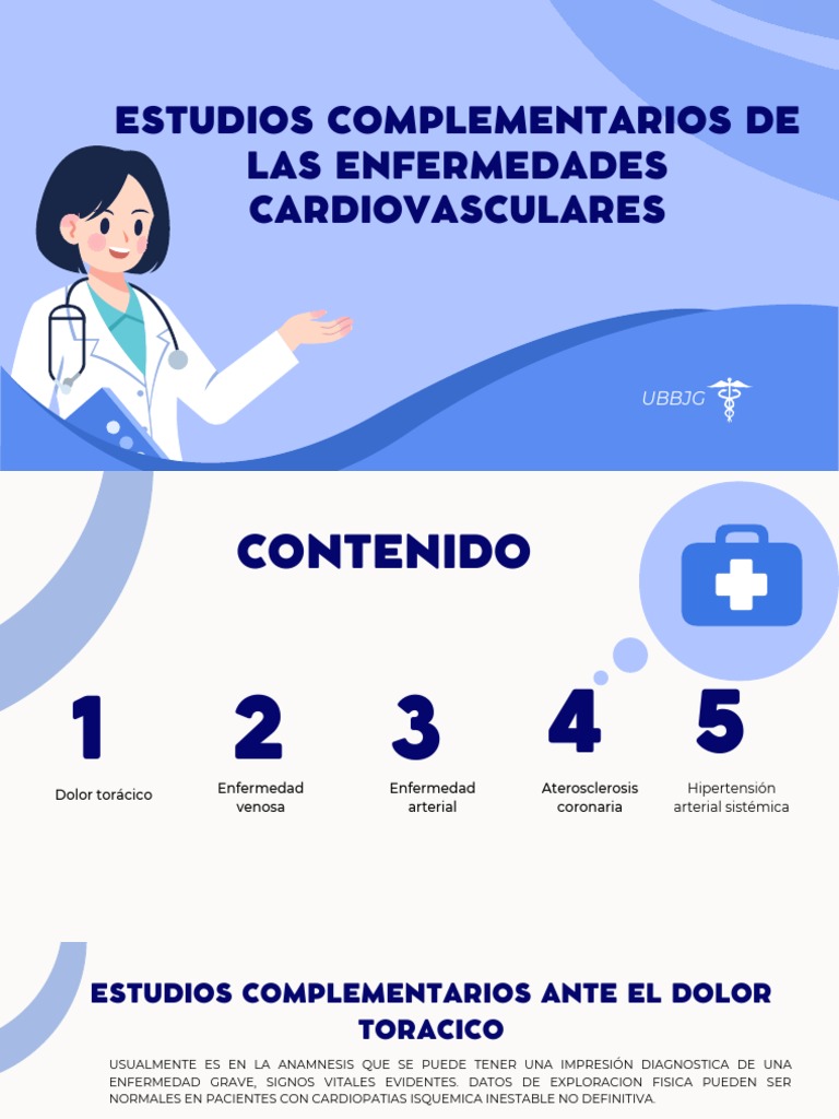 Estudios Complementarios de Las Enfermedades Cardiovasculares | PDF | Angiografía | Sistema ...