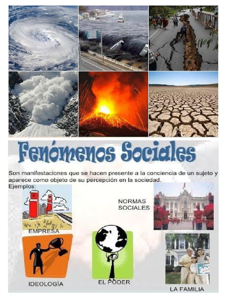 Fenomenos Naturales y Sociales | PDF
