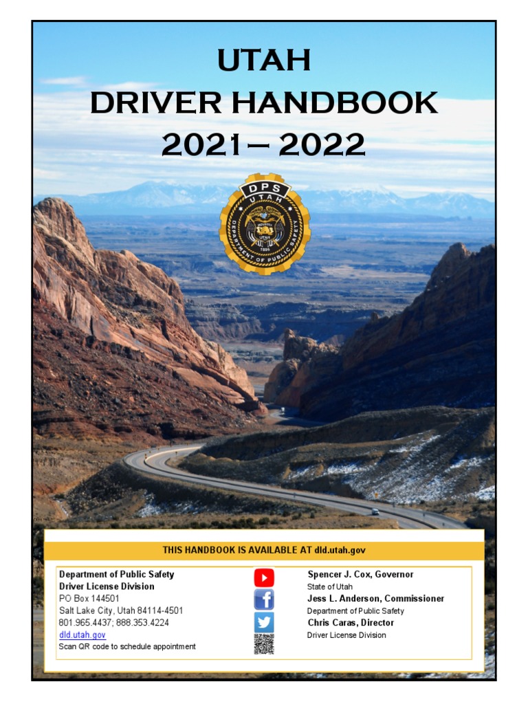 Driver Handbook 2021 2022 PDF | PDF | Driver's License | Department Of ...