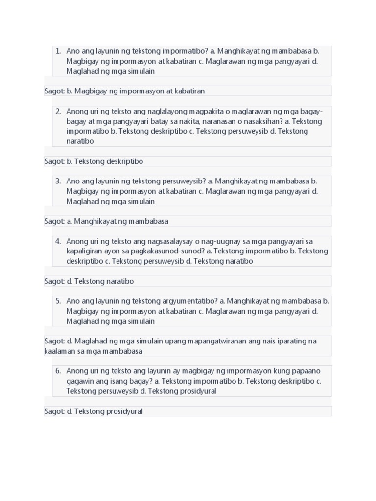 Multiple Choice | PDF