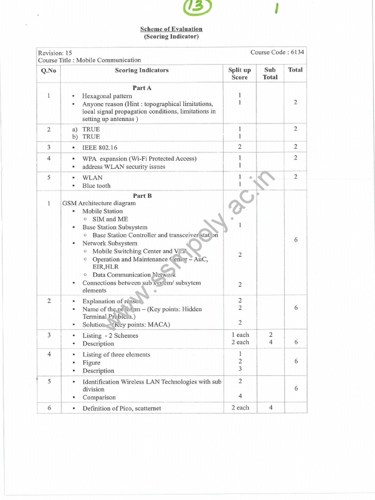 6134 Mobile Communication - A 2019 OCT | PDF