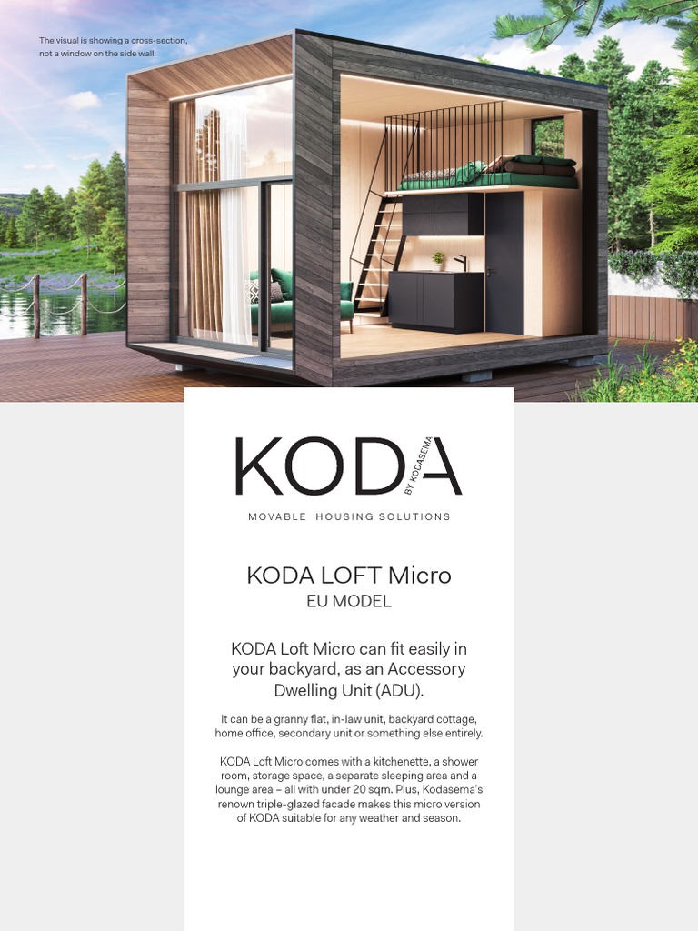 KODALoftMicro Factsheet | PDF | Wall | Architectural Design