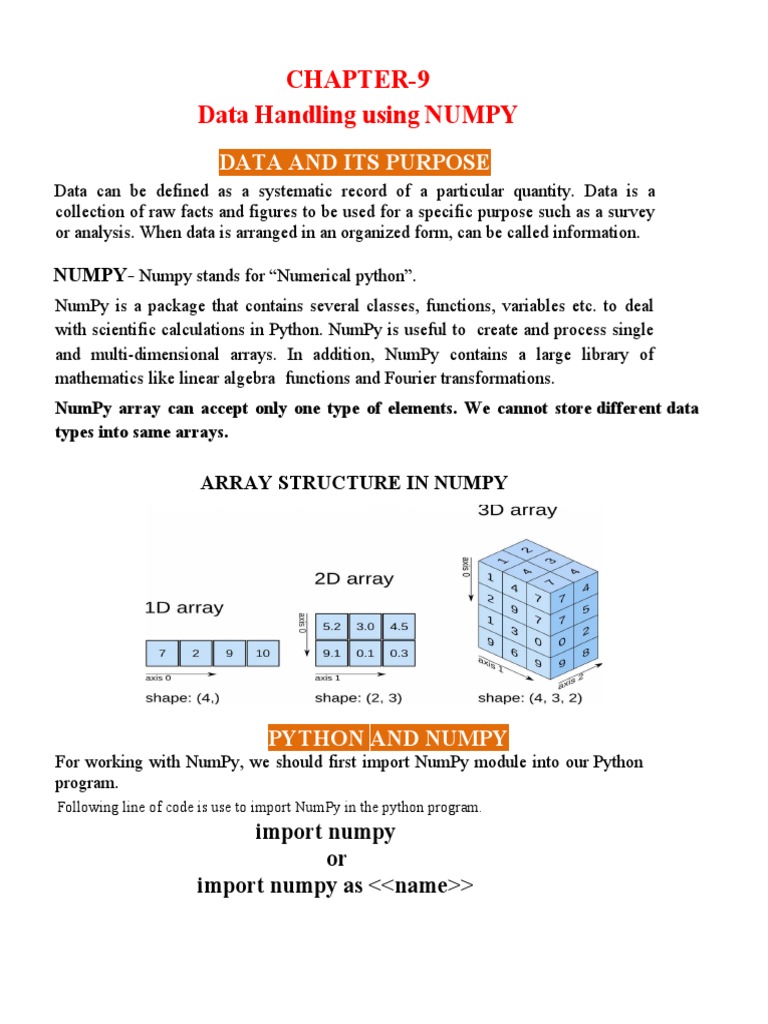 IP Class-XI Chapter-9 NOTES | PDF | Computer Programming | Computing