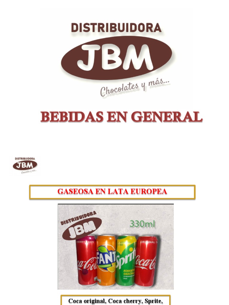 Catalogo Bebidas y Mas.. JBM PDF | PDF | Whisky | Distilled Drinks