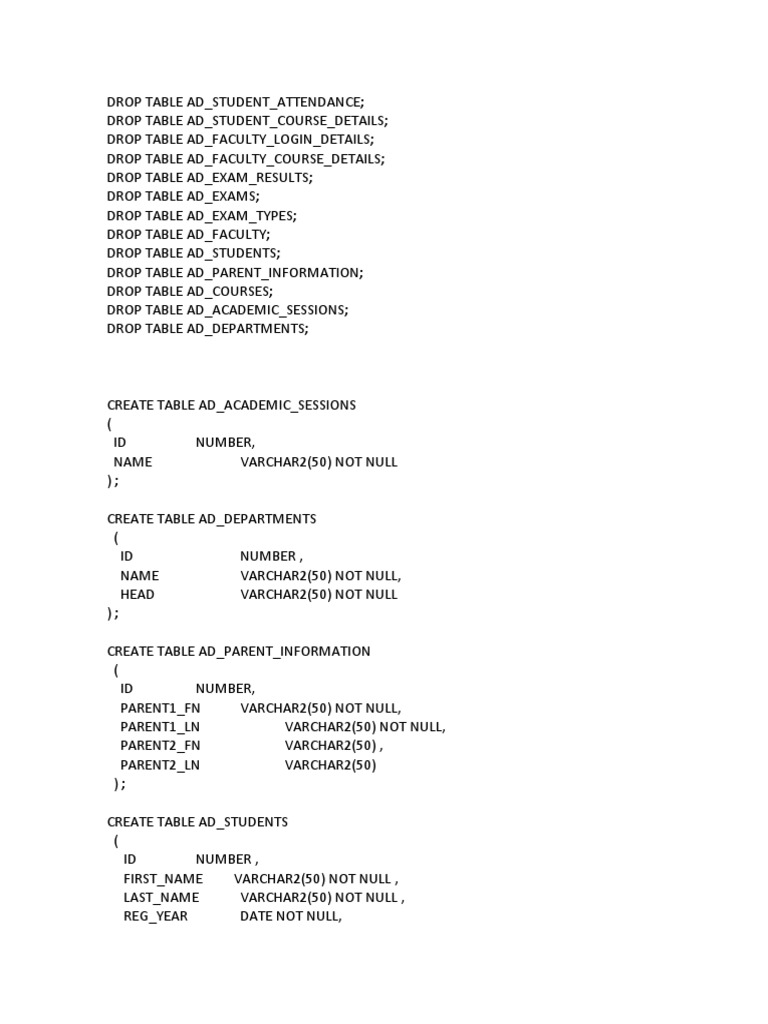 Academico Script | PDF | Computer Data | Data Management