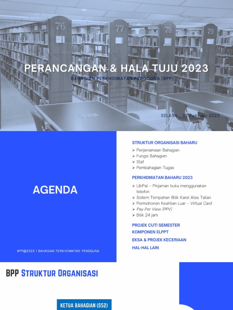 Taklimat Perancangan Dan Hala Tuju BPP 2023 | PDF