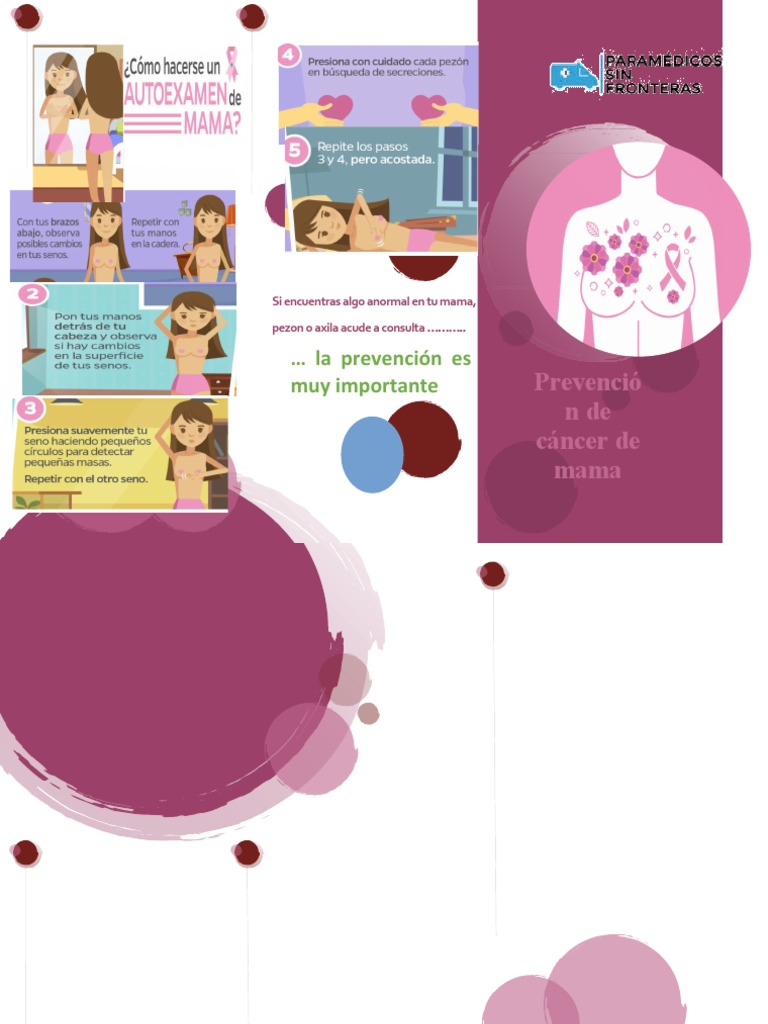 Cancer de Mama Triptico | PDF