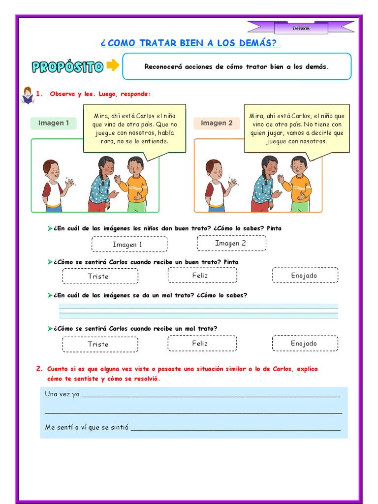 Como Tratar Bien A Los Demás | PDF
