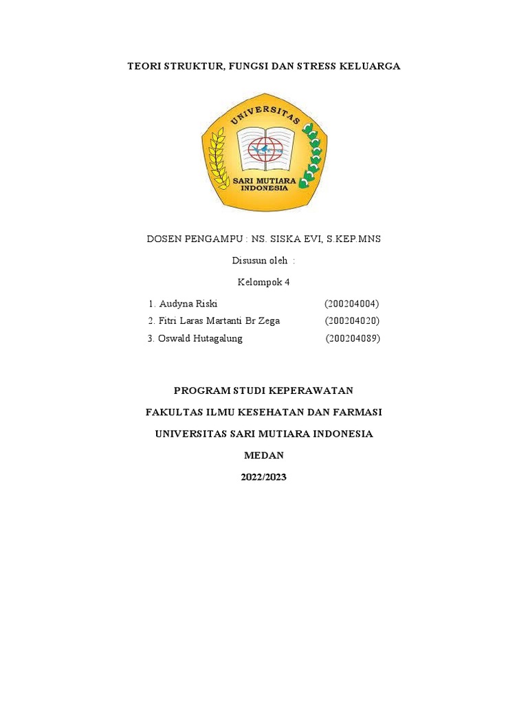 Makalah Struktur Dan Fungsi Keluarga Pdf 