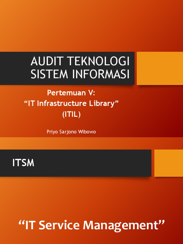 Atsi Itil | PDF