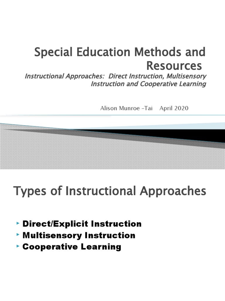 Instructional Approaches | PDF | Constructivism (Philosophy Of Education) | Learning
