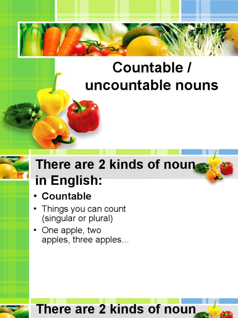 Expressions of Quantity Countable and Uncountable Nouns | PDF | Noun | Plural