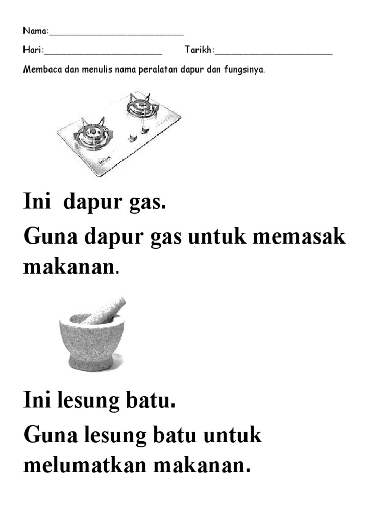Alat Dapur | PDF | Griya & Taman