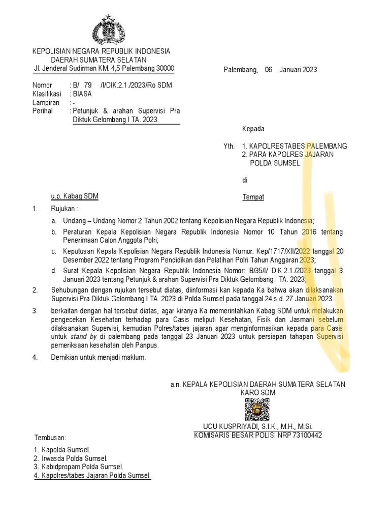 Paraf: 1. 1. Konseptor/Kasubbag Diapers: - . - . - . 2. 2. Kabag ...