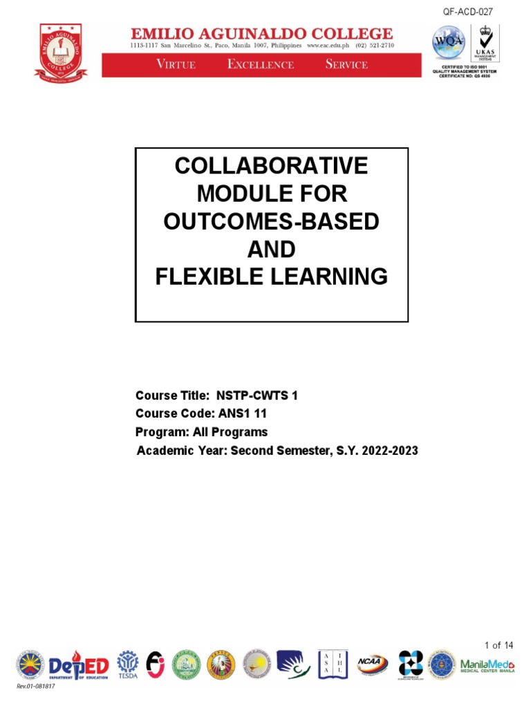 NSTP-CWTS 1 Module 2 - Good Citizenship (Part 2) | PDF | Flag | Citizenship