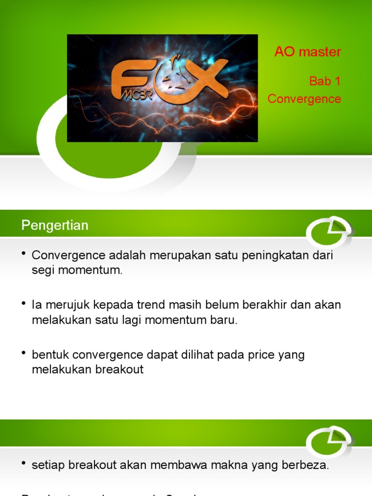 Memahami Convergence dalam Trading AO | PDF | Pengelolaan Keuangan & Uang | Pengembangan Diri