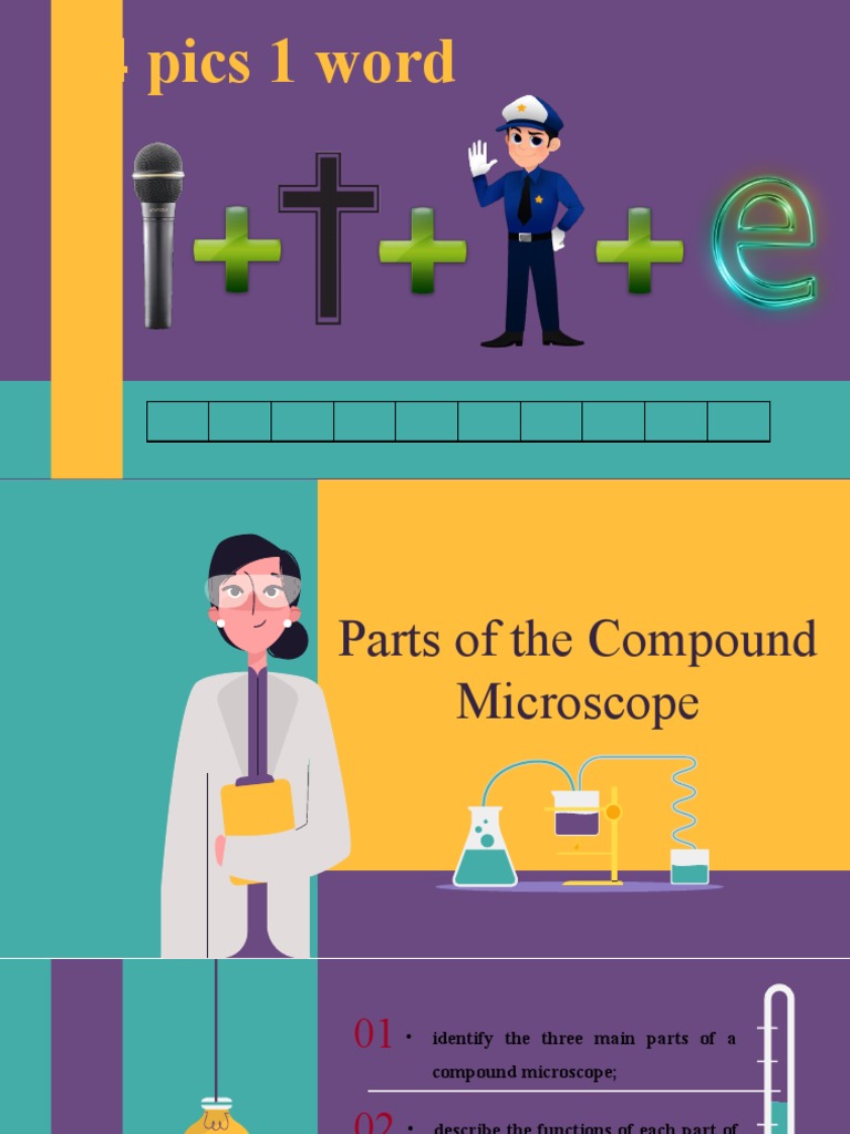 4 Pics 1 Word | PDF | Microscope | Electromagnetic Radiation