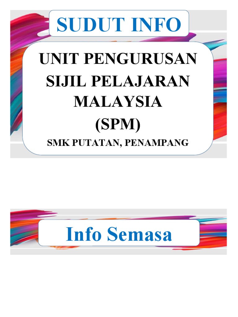 Bilik Kebal SPM | PDF