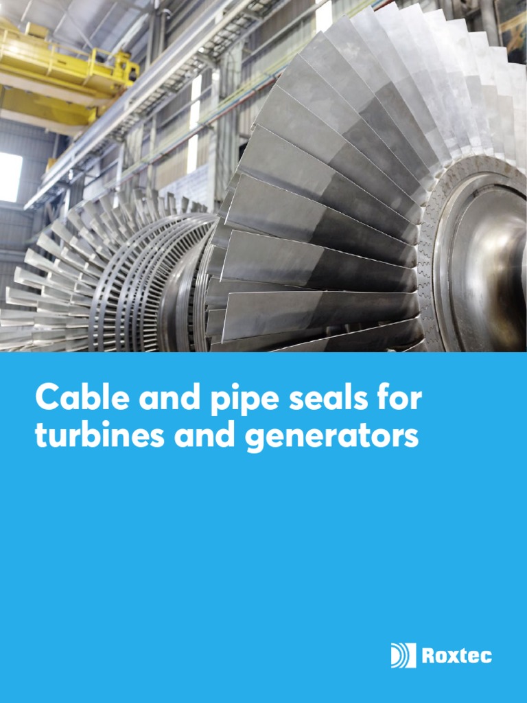 Cable Entry - Roxtec - Turbines - Generators - Brochure - en | PDF | Pipe (Fluid Conveyance ...