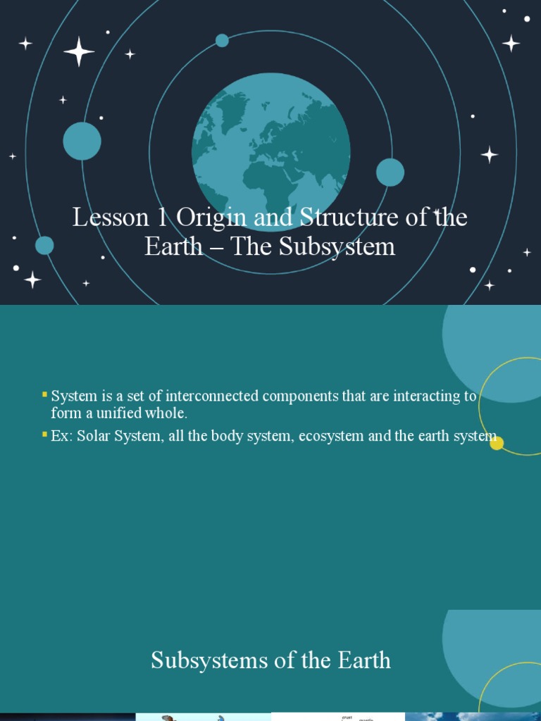 Module 2 The Subsystem | PDF | Earth Sciences | Earth