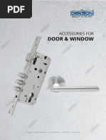 ASSA ABLOY Pull Handle Specifications | PDF | Screw | Civil Engineering