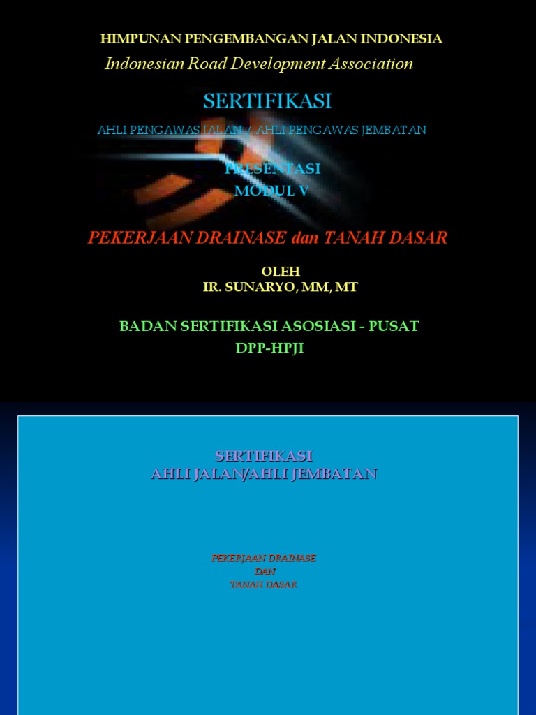 Drainase Porous dalam Pekerjaan Jalan | PDF