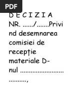 Model Referat de Necesitate | PDF