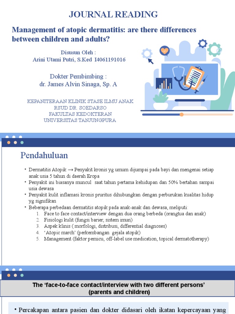 Jurding Dermatitis Atopik | PDF | Sains & Matematika