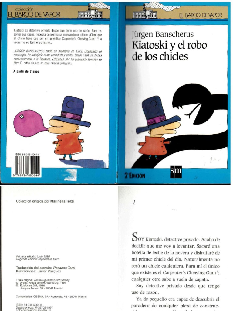 Banscherus - Kiatoski y El Robo de Los Chicles (Serie Azul) | PDF