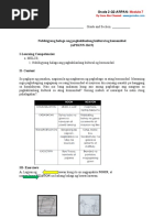 Mga Simbolo Sa Mapa - Worksheet | PDF