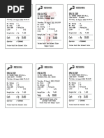 Struk Bensin Manual | PDF