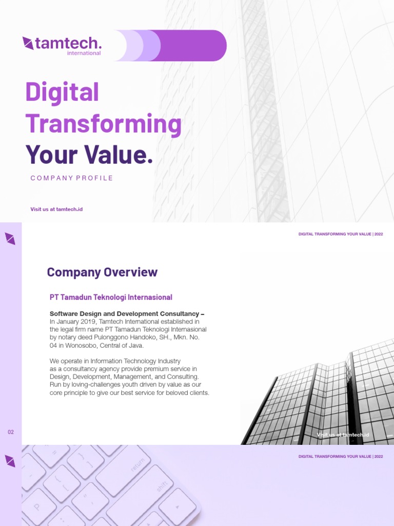 Digital Transformation by Tamtech | PDF | Mobile App | Health Care