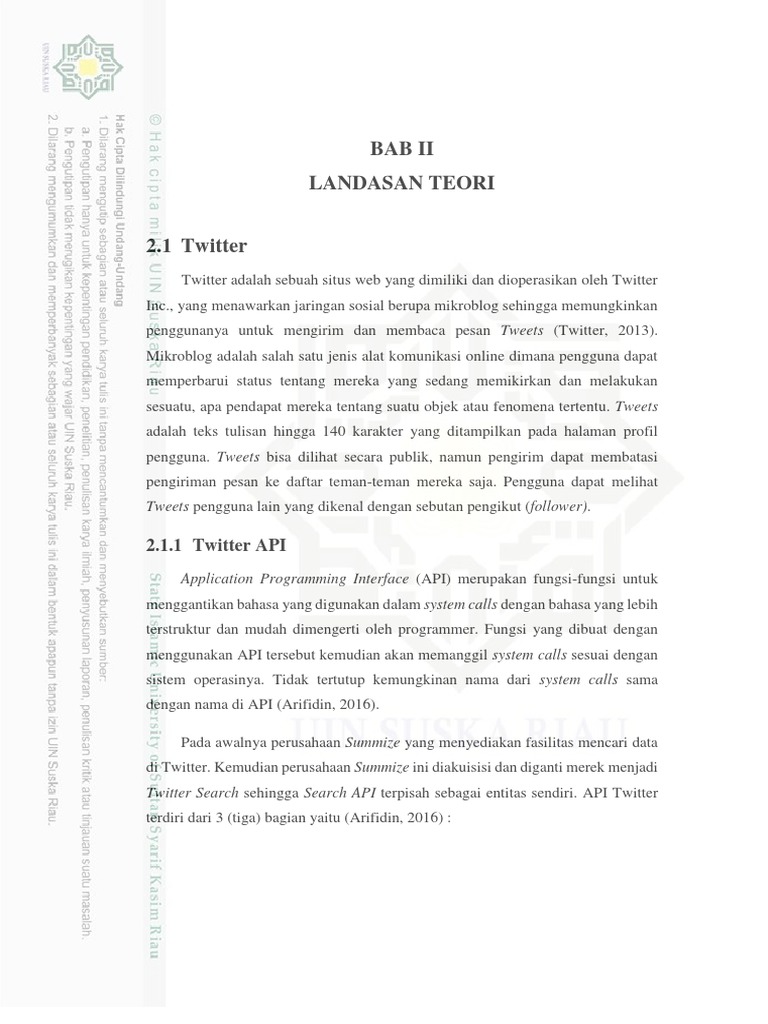 Landasan Teori Bab 2 | PDF