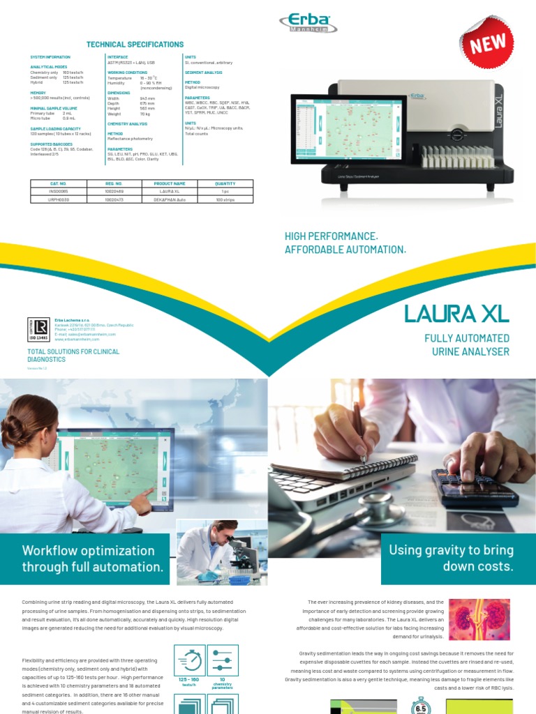 LAURA XL Brochure | PDF | Usability | Automation