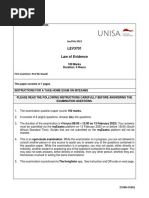 Unisa Declaration Form | PDF