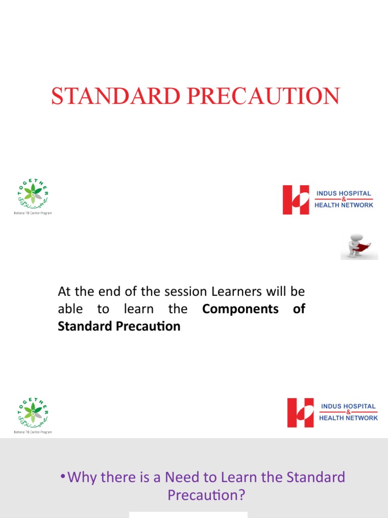 Presentation 4 Standard Precaution | PDF | Personal Protective ...