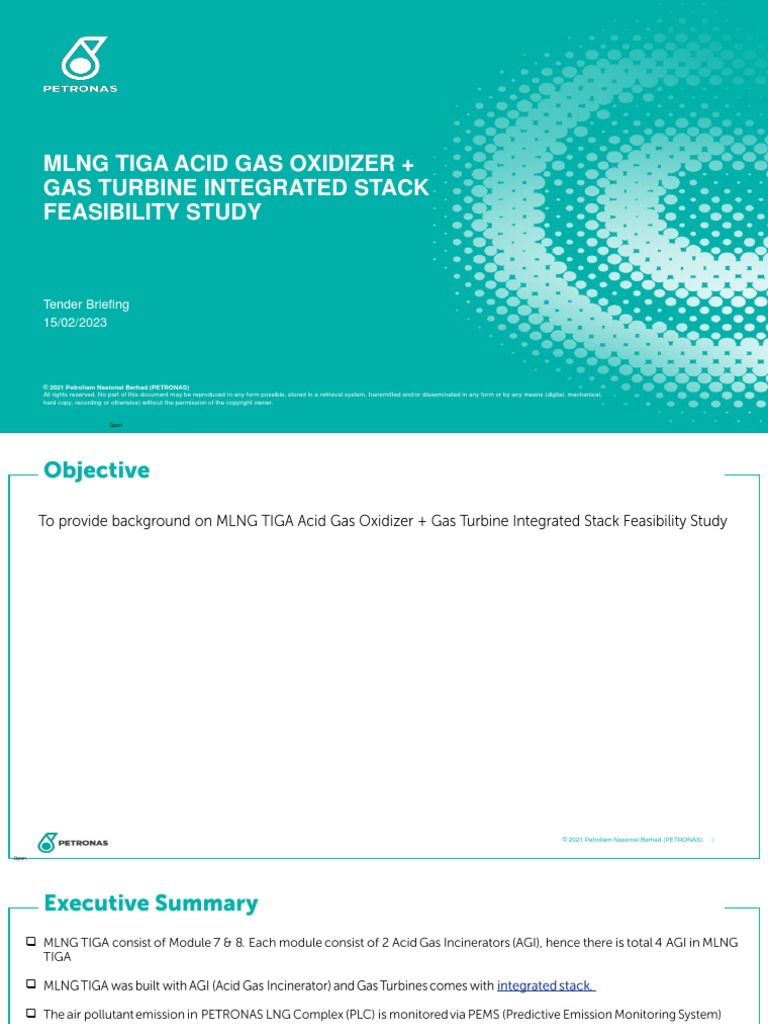 MLNG Tiga Stack Feasibility Study 150223 | PDF