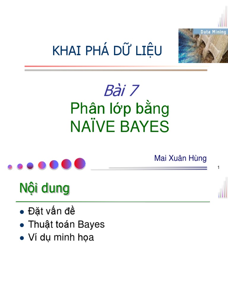 Bai5 PhanLop Bayes PDF | PDF
