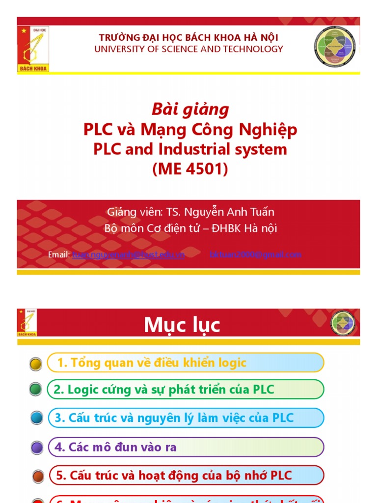 C2. Logic cứng và sự phát triển của PLC | PDF