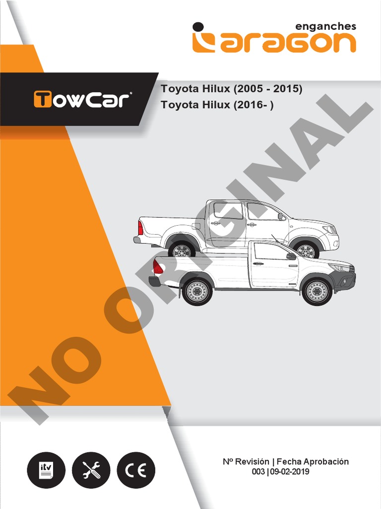 Toy047 Toyota Hilux PDF | PDF | Toyota