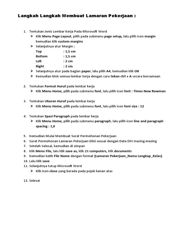 Bahan Praktek SIMDIG (Microsoft Word) | PDF