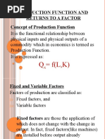 Economics Project | PDF | Production Function | Factors Of Production