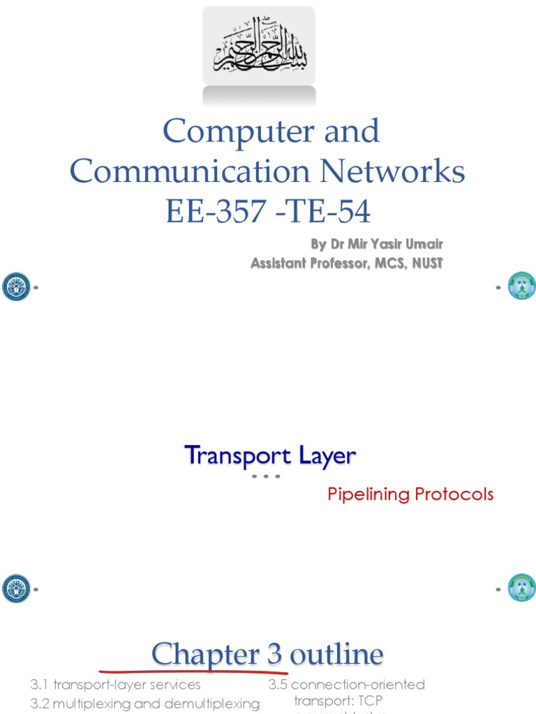 Pipelined Protocols in TCP Networks | PDF | Transmission Control ...